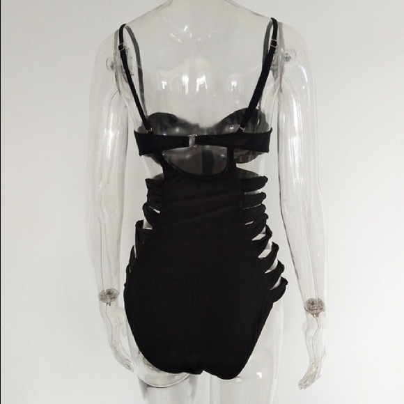 Swim Sexy Black Side Cut Out One Piece Monokjni Poshmark