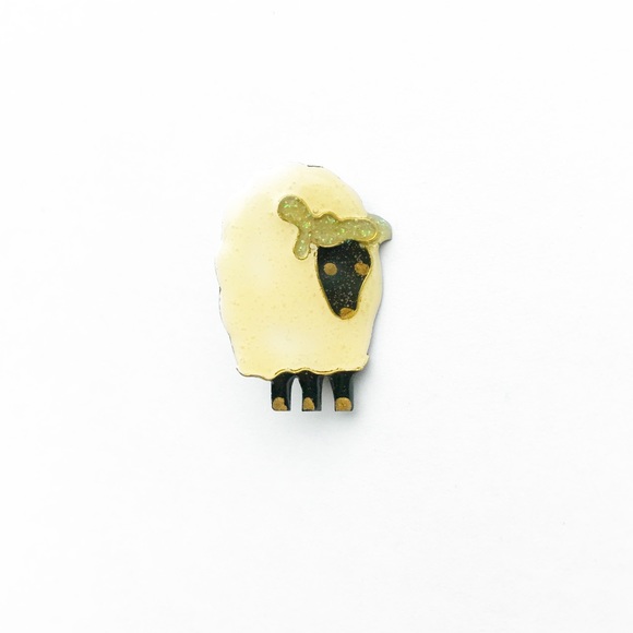 Vintage | Accessories | Vintage Artsy Sheep Pin | Poshmark