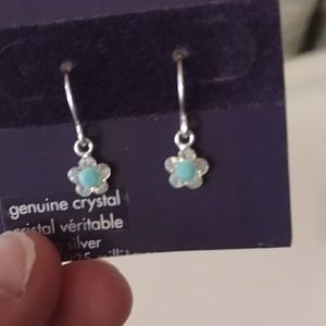 Accessories | Sterling Sliver Flower Earrings | Poshmark