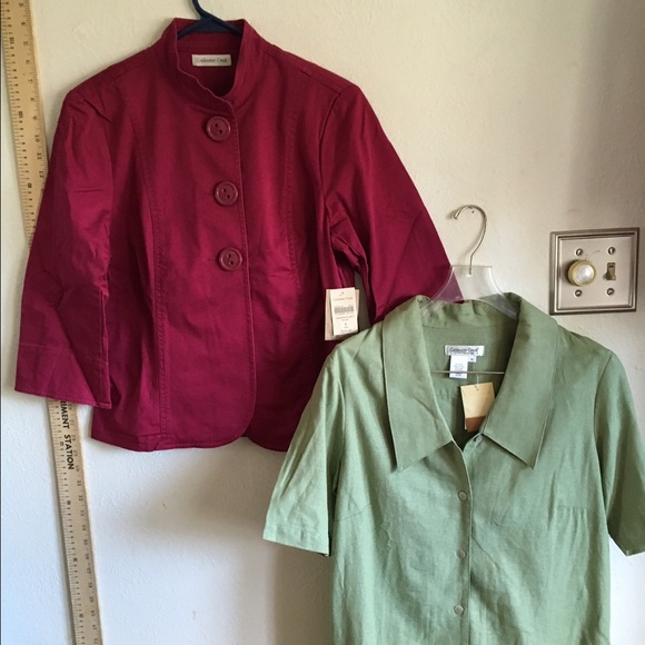 Coldwater Creek | Jackets & Coats | Nwt Coldwater Creek 8 Crop Light ...