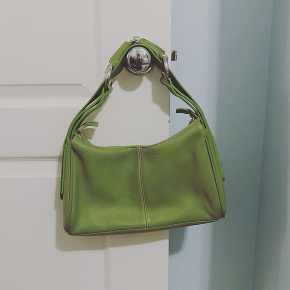 Vera Pelle | Bags | Vera Pelle Italian Leather Green Purse | Poshmark