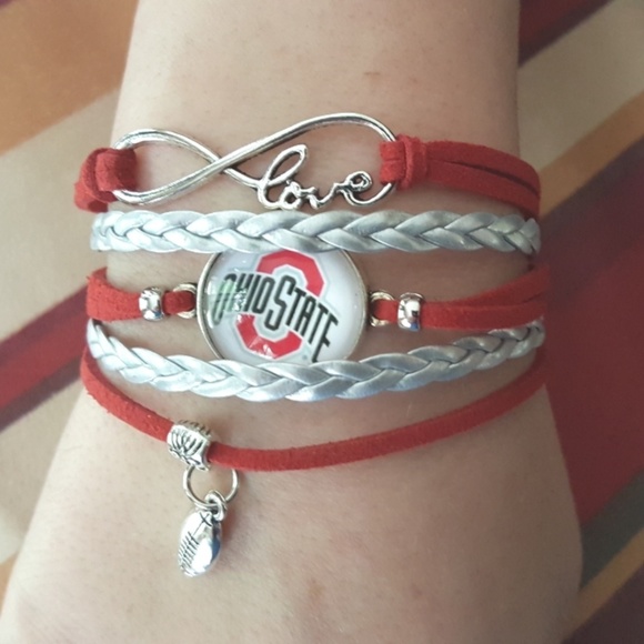 Jewelry | Ohio State Buckeyes College Football Bracelet | Poshmark