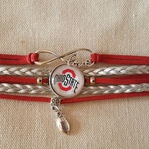Jewelry | Ohio State Buckeyes College Football Bracelet | Poshmark
