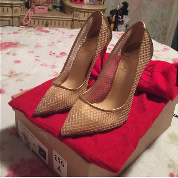 Christian Louboutin | Shoes | Lace Christian Loubs | Poshmark