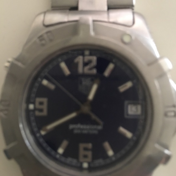 Tag Heuer | Accessories | Authentic Tag Heuer Mens Watch Blue Face ...