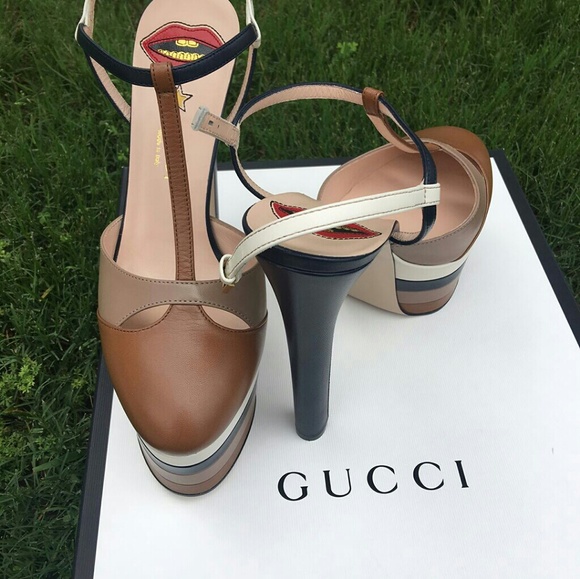 Gucci | Shoes | Gucci Multi Angle Platform Heels | Poshmark