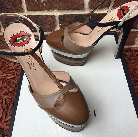 Gucci | Shoes | Gucci Multi Angle Platform Heels | Poshmark