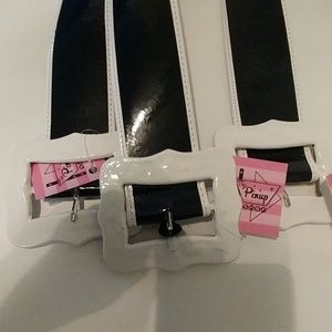 Accessories | Wide Patent Vintage Pin Up Belt Dapper Girl | Poshmark