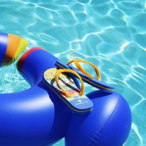 Samba Sol | Shoes | Samba Sol El Salvador Flag Flip Flops | Poshmark