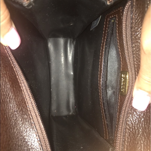 Bally | Bags | Authentic Bally Brown Leather Purse | Poshmark