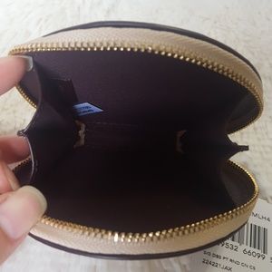 Coach | Bags | Nwt Coach Round Coin Case | Poshmark