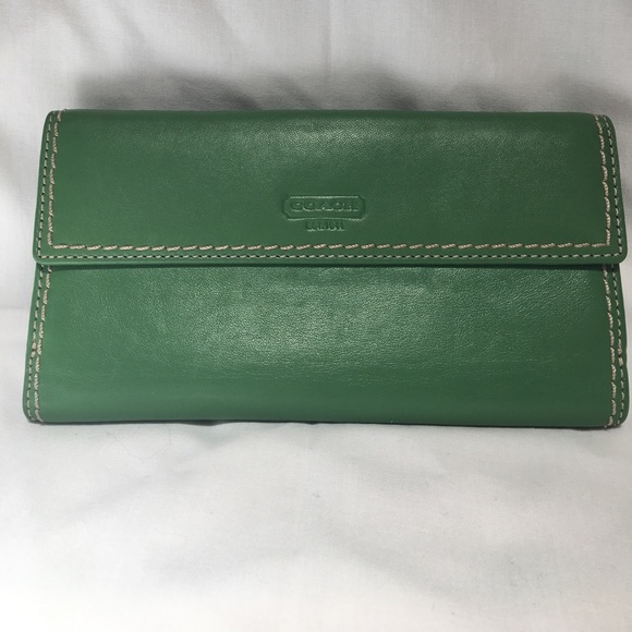Coach | Bags | Coach Wallet With Checkbook Holder | Poshmark