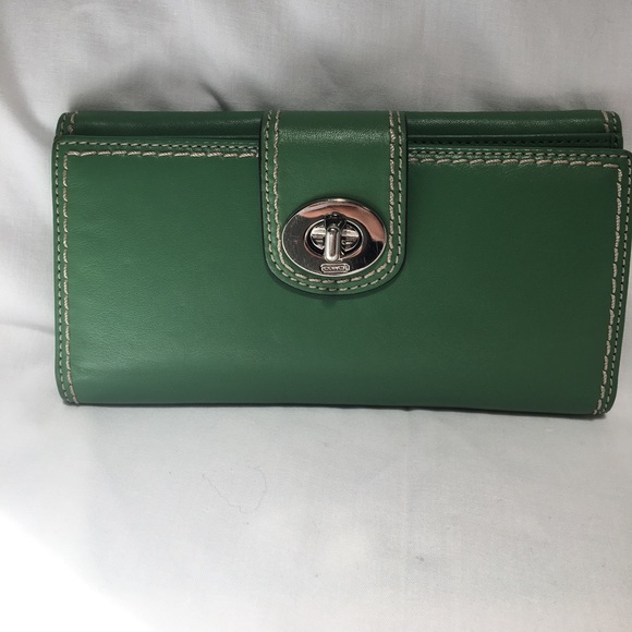 Coach | Bags | Coach Wallet With Checkbook Holder | Poshmark