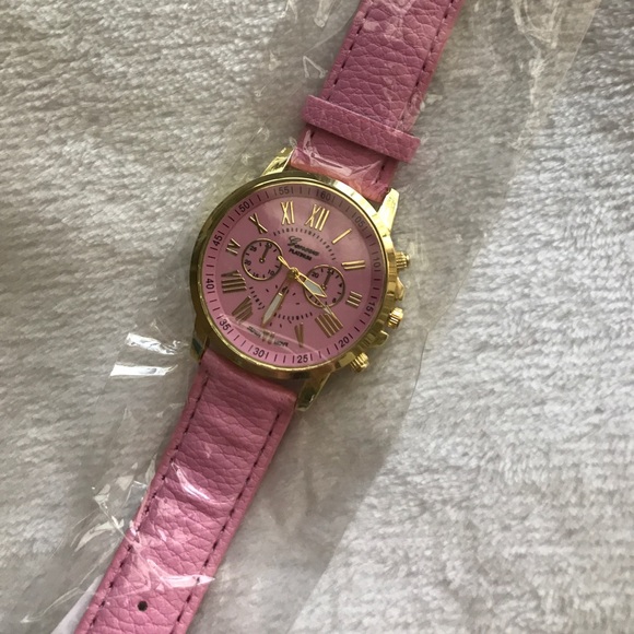 Goensshopping | Accessories | Womens Pink Geneva Quartz Analog Luxury ...