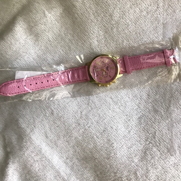 Goensshopping | Accessories | Womens Pink Geneva Quartz Analog Luxury ...
