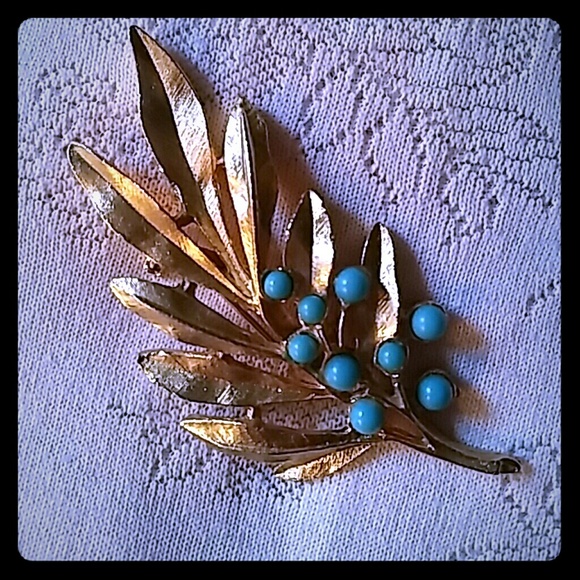 Jewelry | Vintage Leaves Brooch | Poshmark