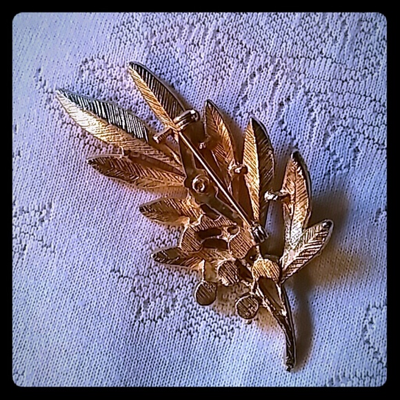Jewelry | Vintage Leaves Brooch | Poshmark