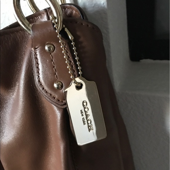 Coach | Bags | Coach Tan Leather Purse | Poshmark