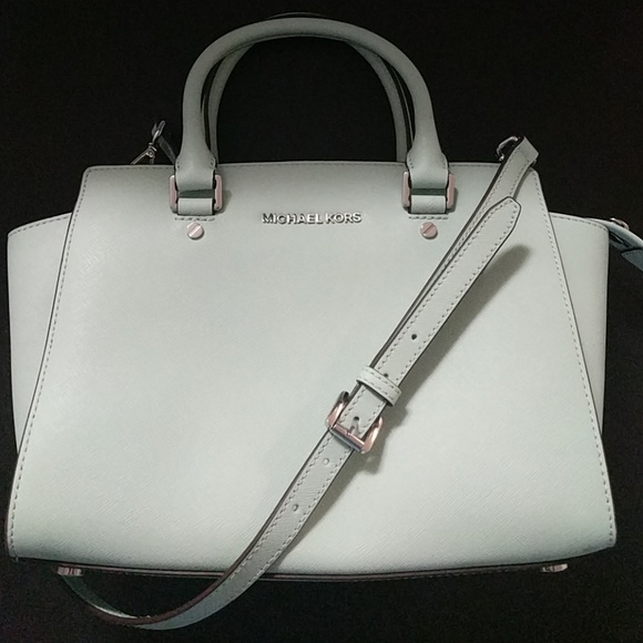 Michael Kors | Bags | Michael Kors Selma Medium Leather Satchel | Poshmark