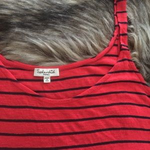 Splendid | Tops | Splendid Striped Rounded Hem Sailor Tank Top S | Poshmark