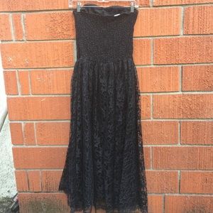 Mellow Mail | Dresses | Vintage Mellow Mail Lace Strapless Dress | Poshmark
