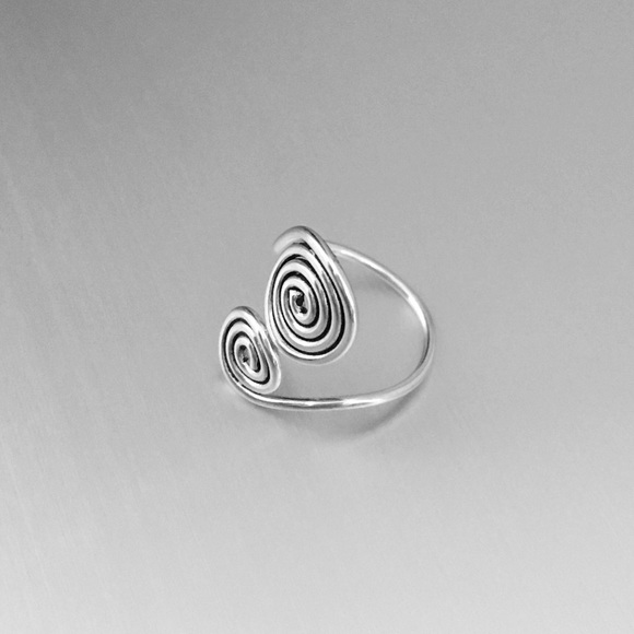Jewelry | Sterling Silver Spiral Toe Ring | Poshmark