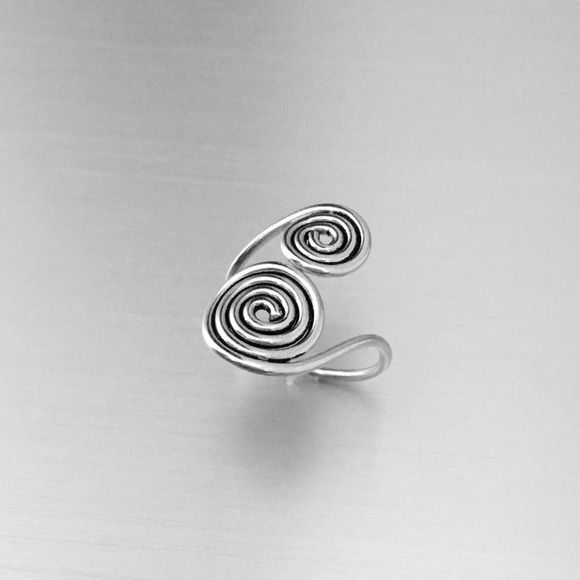 Jewelry | Sterling Silver Spiral Toe Ring | Poshmark