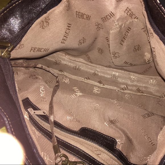 Ferchi Spain | Bags | Ferchi Handbag Brown Walletgold Not Included ...