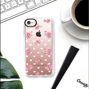 Casetify | Accessories | Casetify Floral Heart Backplate Iphone 66s ...
