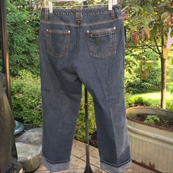 French Cuff | Jeans | French Cuff Womens Denim Cuffed Blue Jeans | Poshmark