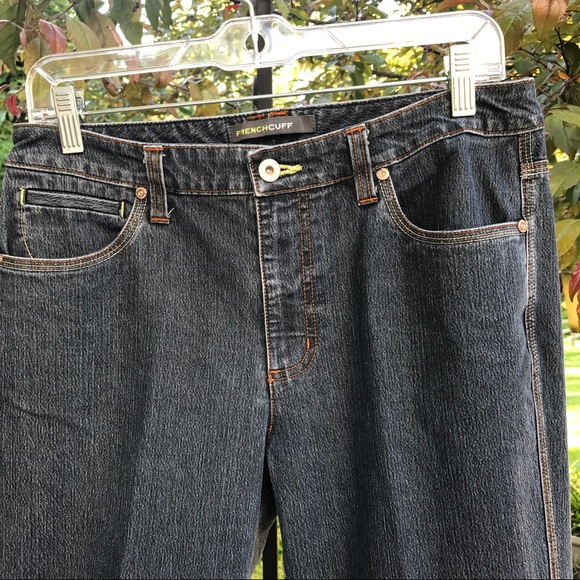 French Cuff | Jeans | French Cuff Womens Denim Cuffed Blue Jeans | Poshmark