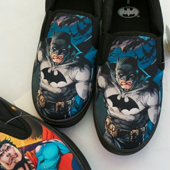 Batman | Shoes | Mens Only Nwt Batman Slipon Sneakers | Poshmark