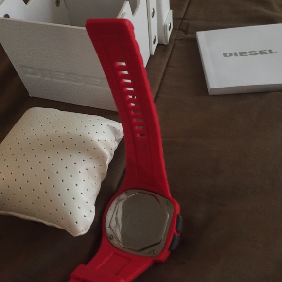 Diesel | Accessories | Diesel Red Watch Stylish | Poshmark