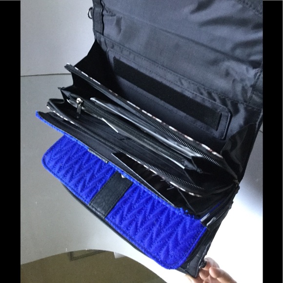 Nicole by Nicole Miller | Bags | New Nicole Miller Blue Wallet ...