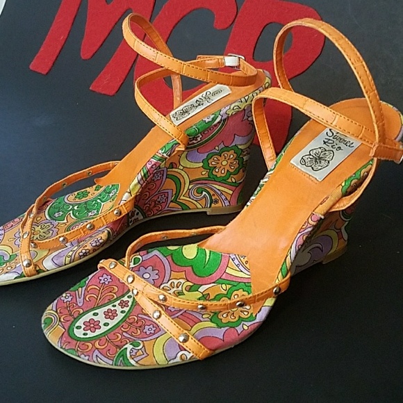 Summer Rio - Summer Rio ankle wrap wedges. NWOT from Joanne - suggested ...