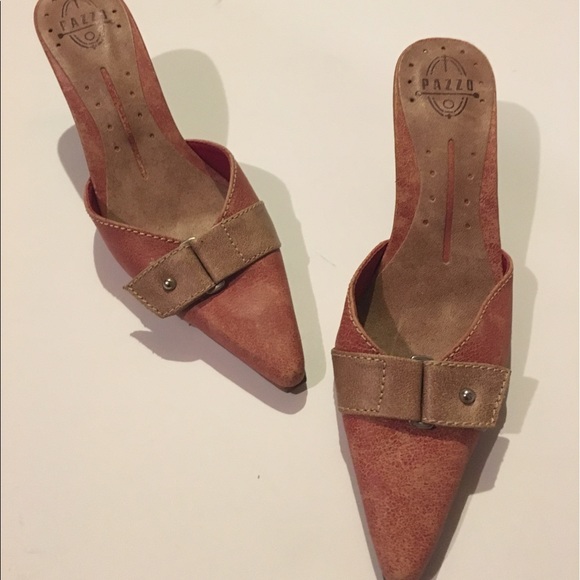 PAZZO | Shoes | Super Cute Leather Pazzo Made In Brazil Low Heel | Poshmark