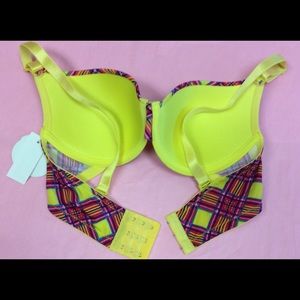 Intimates & Sleepwear | Plaid Print Underwire Bra Nwt | Poshmark