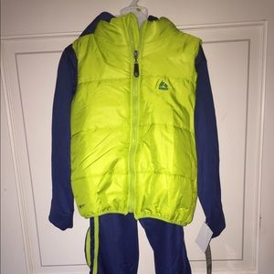 Reebok | Matching Sets | Nwt Little Boys Reebok Track Suit Outfit Sz 4t ...