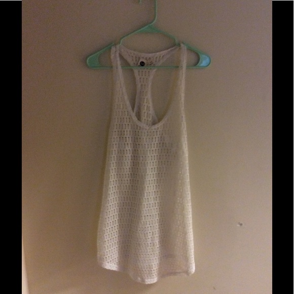 Roxy | Swim | Roxy White Net Bathing Suit Cover Up | Poshmark