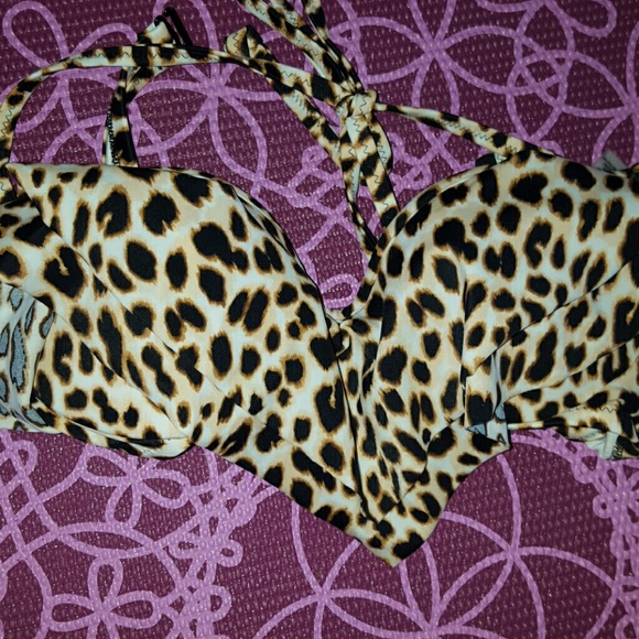 Victoria's Secret | Swim | Victorias Secret Leopard Print Bathing Suit ...
