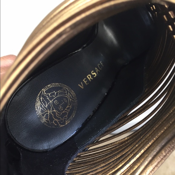 Versace | Shoes | Authentic Versace Open Toe Platform Sandal 399 | Poshmark