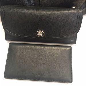 30% off Coach Handbags - Small Black Signature Coach Coin Purse from ...