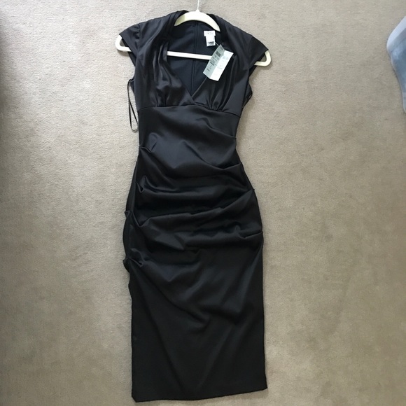Cache | Dresses | Cach Black Formal Dress | Poshmark