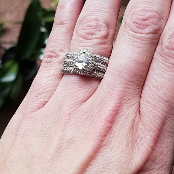 Berricle | Jewelry | Gorgeous Pear Shaped Berricle Wedding Set | Poshmark