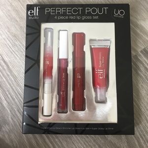 Elf Studio | Makeup | Brand New Red Lip Gloss Set | Poshmark