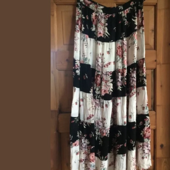 Arnhem | Skirts | Arnhem Gypsy Meika Rose Floral Songbird Maxi Skirt ...