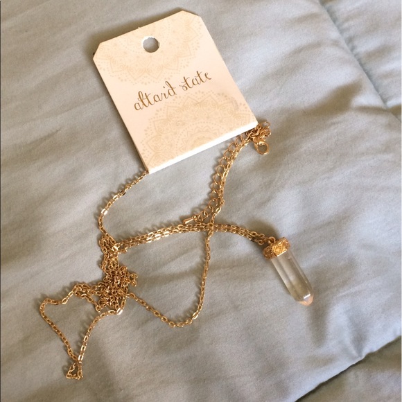 Altar'd State | Jewelry | Crystal Charm Necklace | Poshmark