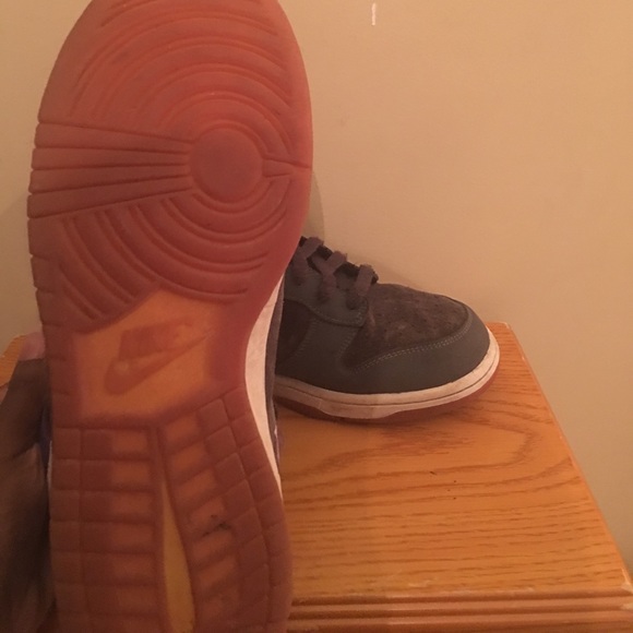 Nike | Shoes | Nike Dunk High As Dark Wolf Grey Varsity Soles | Poshmark