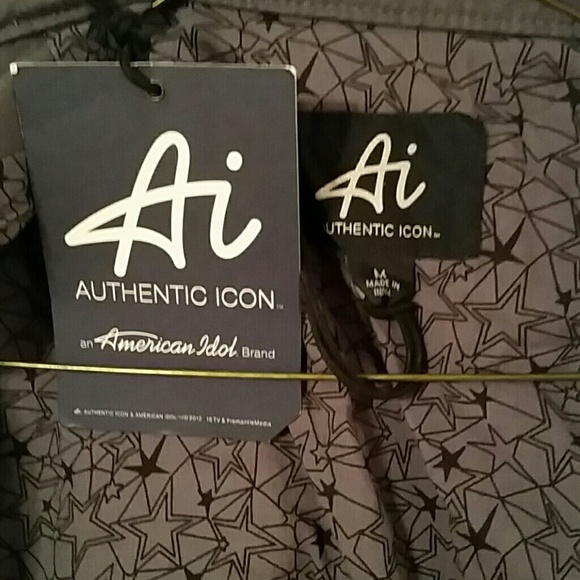 Authentic Icon | Jackets & Coats | Authentic Icon Mens Grey Biker ...