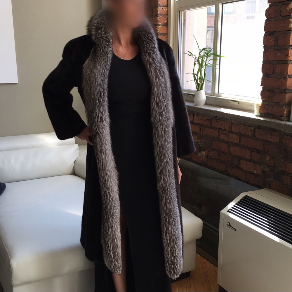 Mink & Fox Fur Coat - Gem
